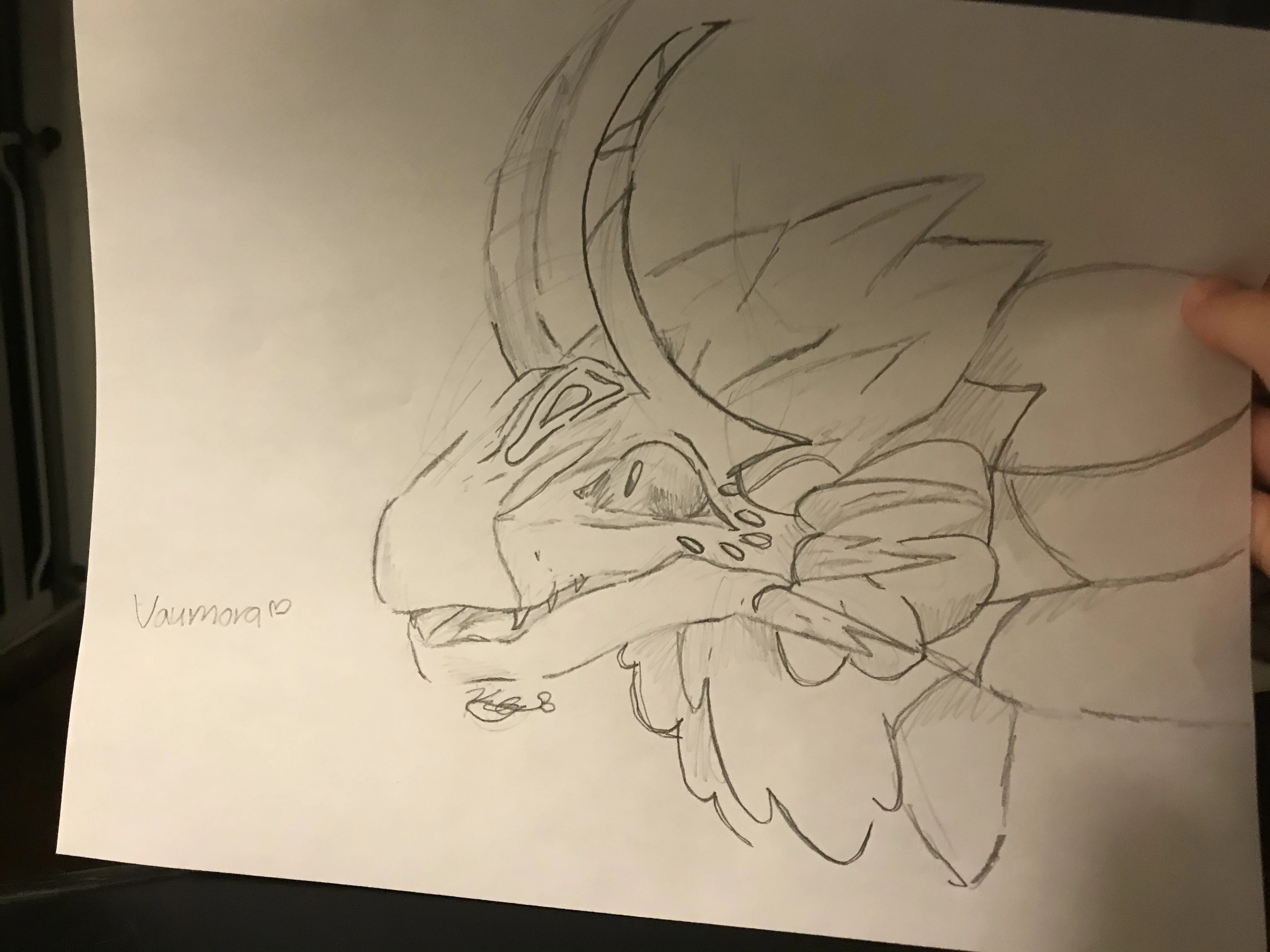 Some Vaumora fan art I did | Fandom