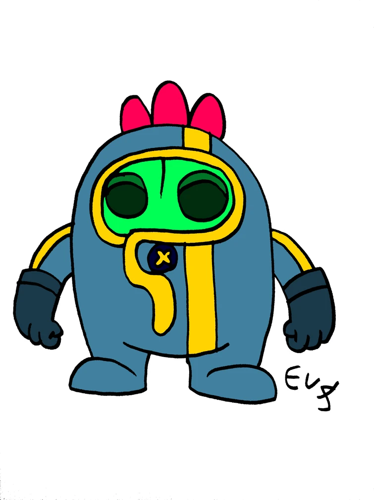 how to draw robo spike brawl stars