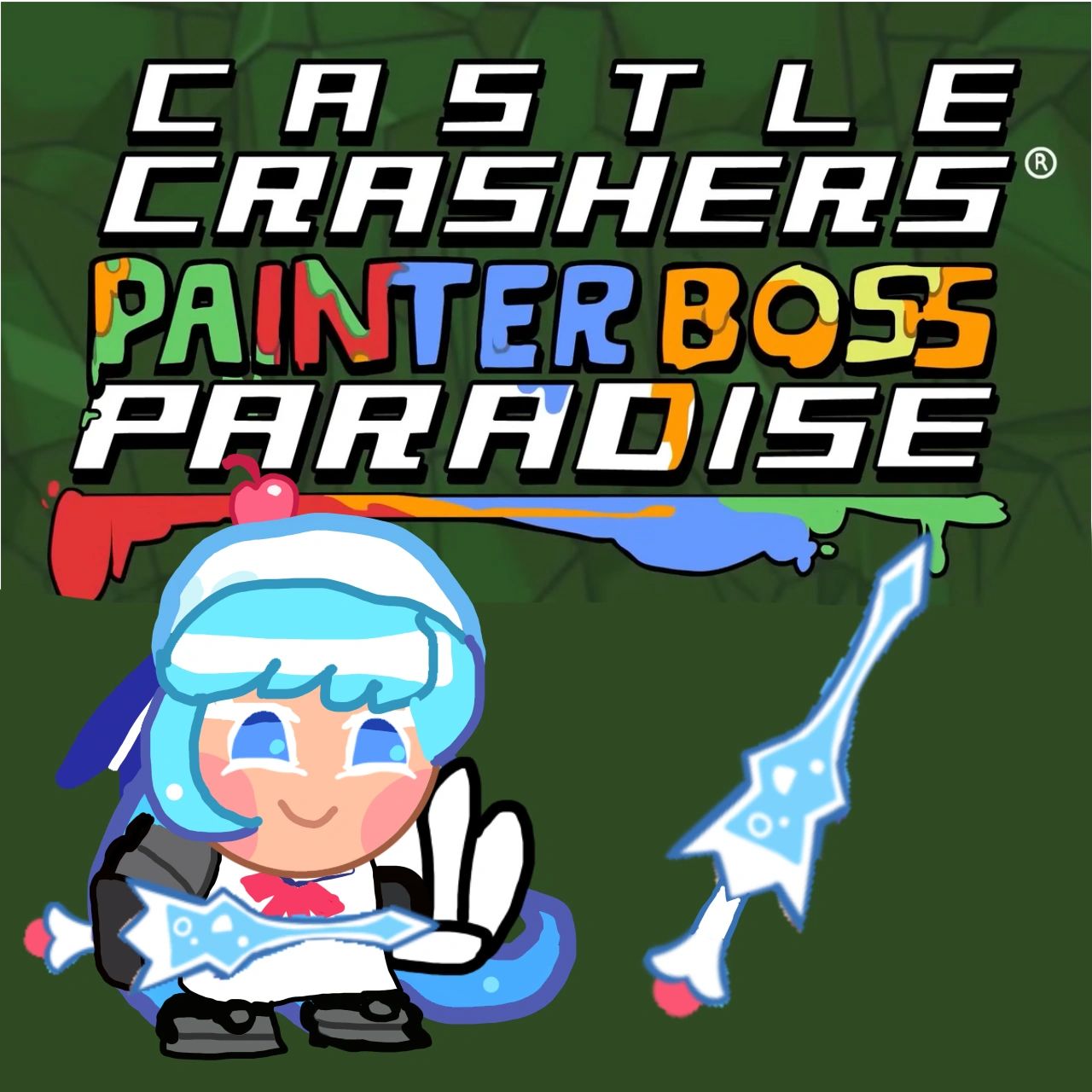 My castle crashers painter boss paradise character concept | Fandom