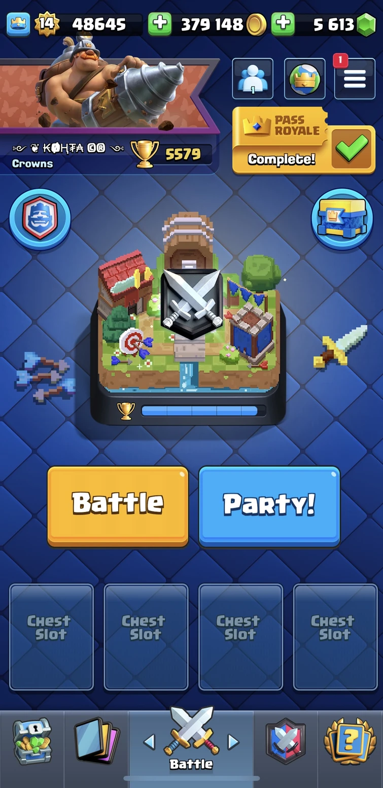 I’m bored, so I’ll push trophies. Guess how many trophies I’d have by ...