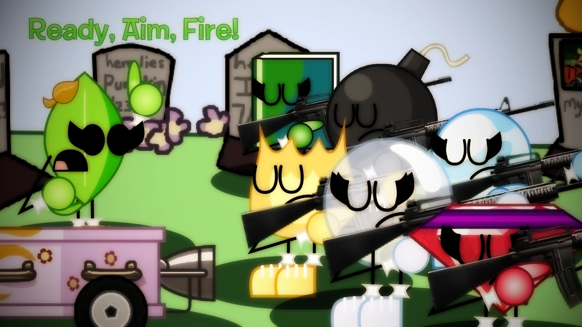 Military Funeral with Dream Islanders | BFDI: Modern Warfare Wiki | Fandom