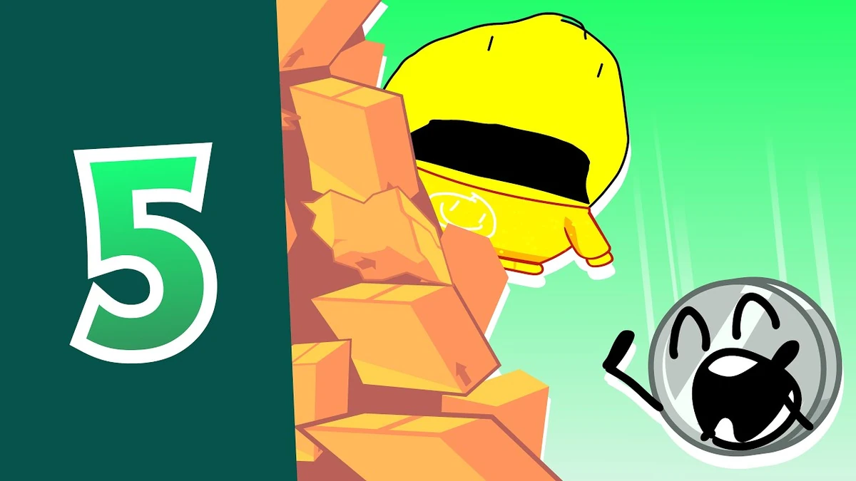 Top 5 Climbing Fails | Bfdi weekly Wiki | Fandom