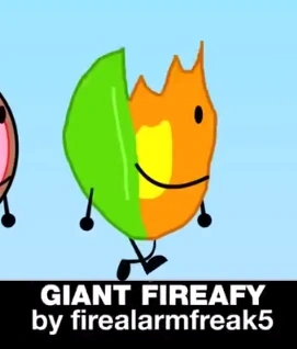 Giant Fireafy | BFDI Recommended Characters Wiki | Fandom