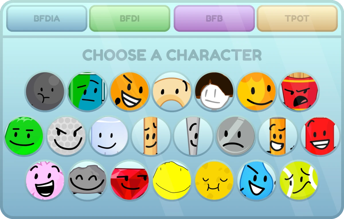 BFDIA Characters | Battle for Dream Island Again Roblox Wiki | Fandom