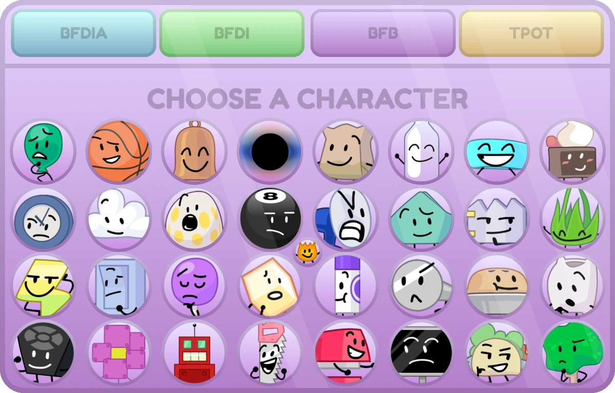 BFB Characters | Battle for Dream Island Again Roblox Wiki | Fandom