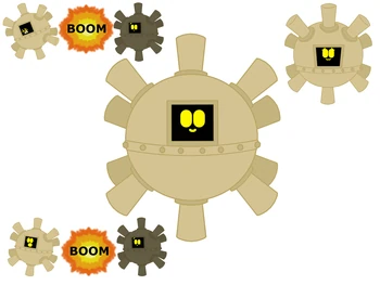 Floating Robotic Naval Bomb/Naval | Battle for BFDI/Inanimate Insanity ...