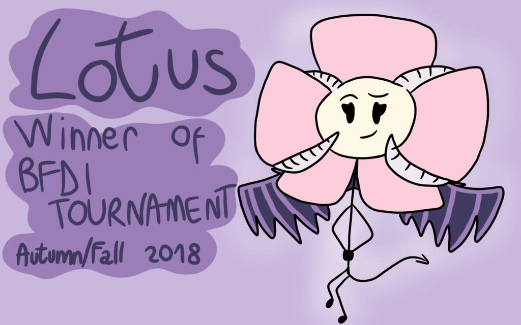 Lotus - Fall 2018 | Battle for BFDI/Inanimate Insanity Fan Character ...