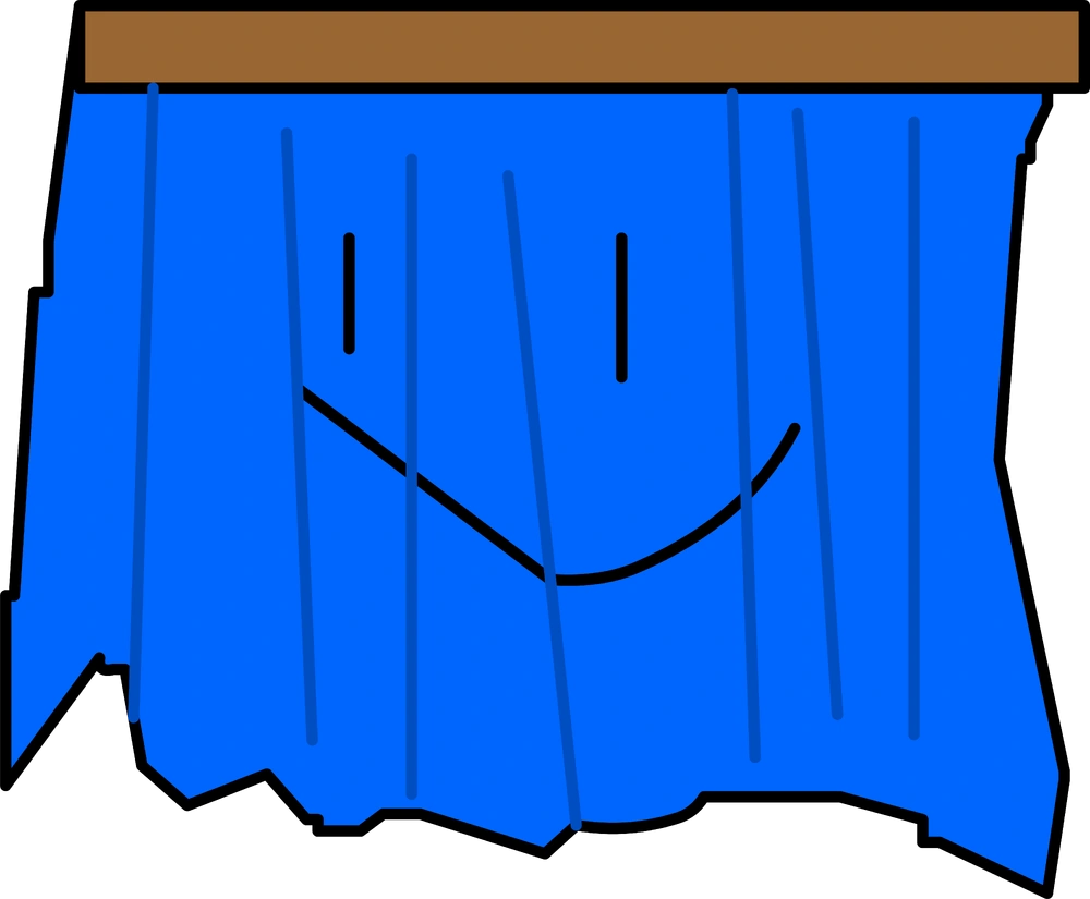 Blue Curtains | BFDI Recommended Characters Wiki | Fandom