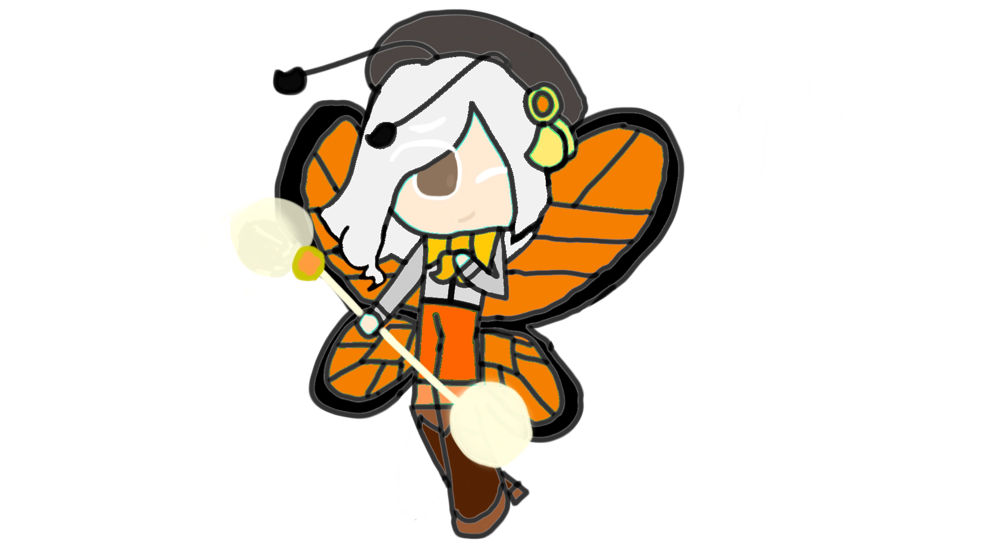AUTUMN MONARCH GACHA SPRITE REAL (ft. excerpt from the Forgotten ...