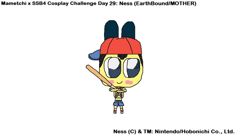 Mametchi x SSB4 Cosplay Challenge Day 29: Ness (EarthBound/MOTHER) | Fandom