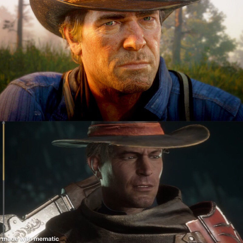 Erron black out here looking like Arthur Morgan | Fandom