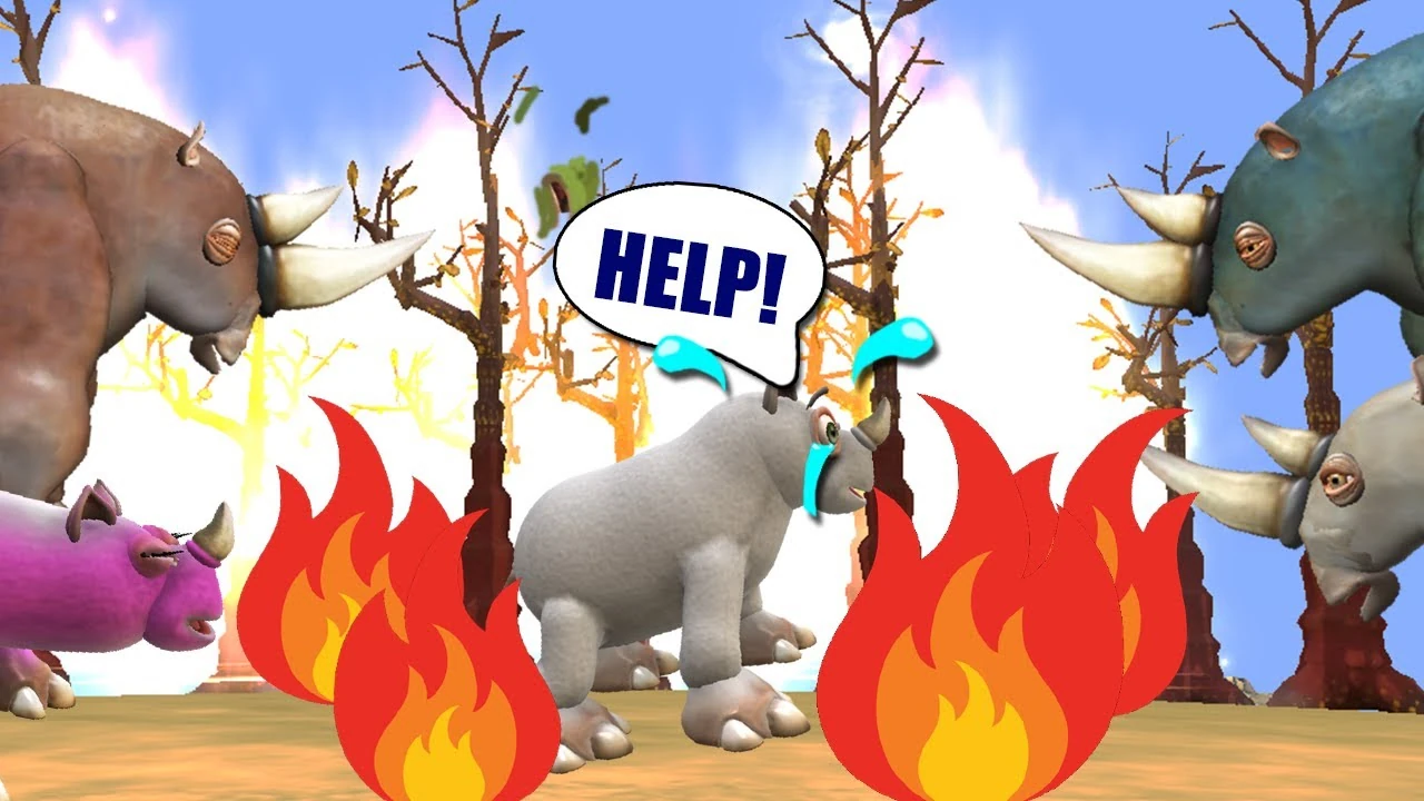 Werid Baby Rhino Spore Video | Fandom