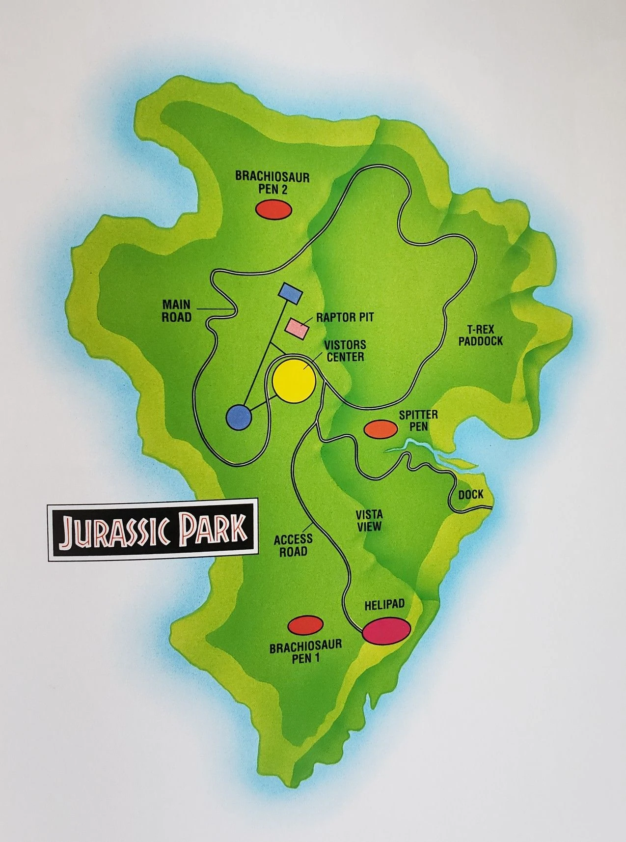 Maps from Nublar 1993 | Fandom
