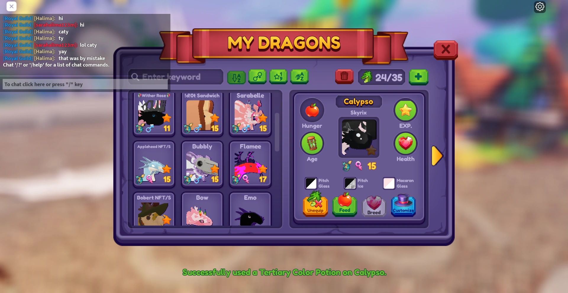 just call her the color stealer | Fandom