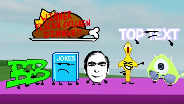 Winner Flickn Chicken Dinner | Battle for Object Something Wiki | Fandom
