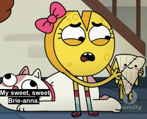 Brie-anna | Boy Girl Dog Cat Mouse Cheese Wiki | Fandom