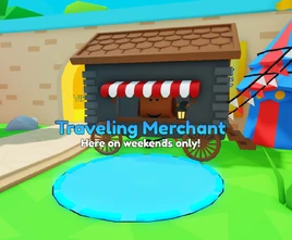 Traveling Merchant | Bubble Gum Simulator INFINITY Wiki | Fandom