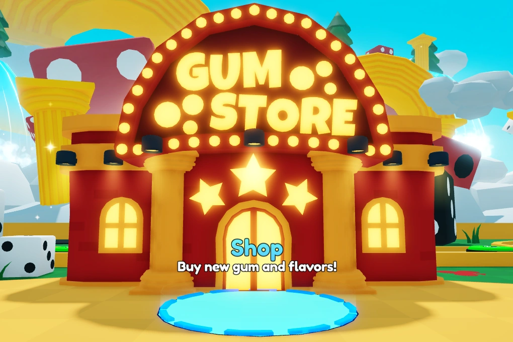 Minigame Paradise Gum Store | Bubble Gum Simulator INFINITY Wiki | Fandom