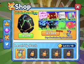 Robux Shop | Bubble Gum Simulator INFINITY Wiki | Fandom