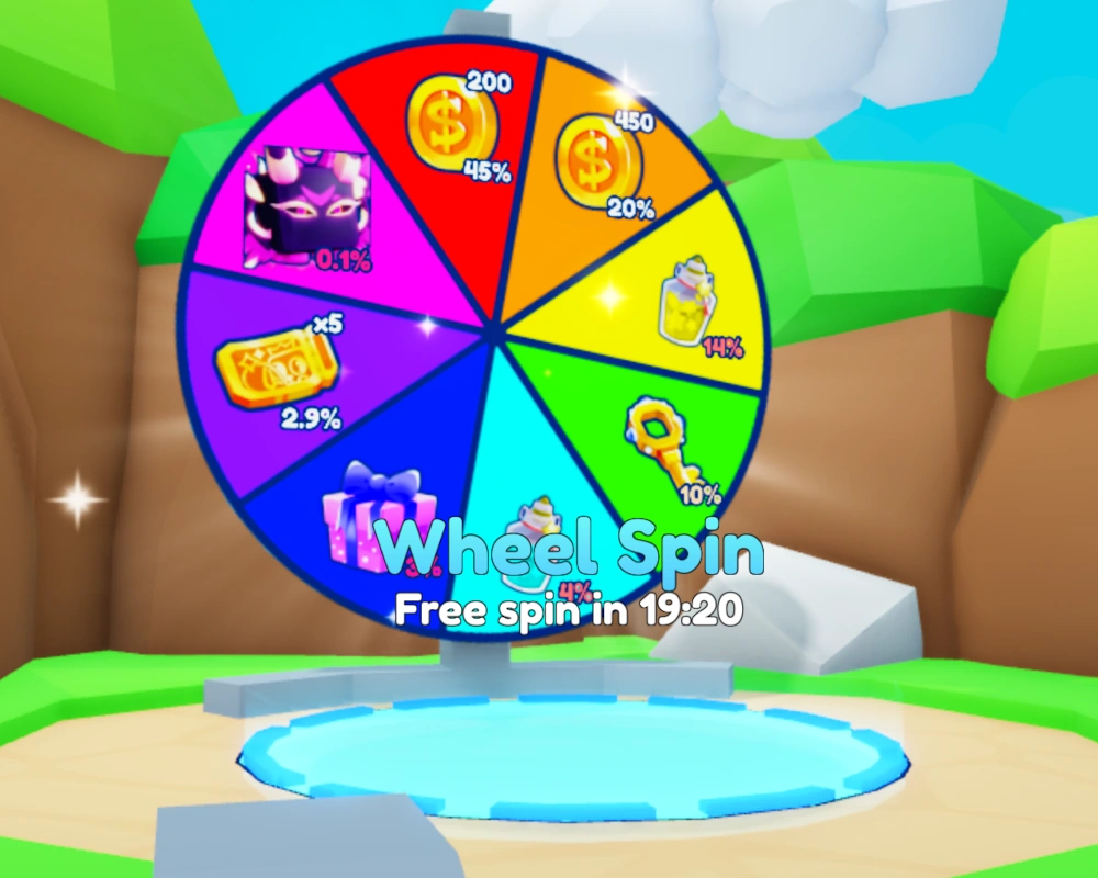 Wheel Spin | Bubble Gum Simulator INFINITY Wiki | Fandom