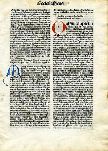 Book of Sirach | Bible Wiki | Fandom