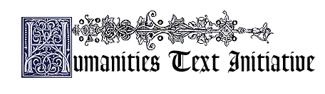 Humanities Text Initiative | Biblioteki cyfrowe Wiki | Fandom