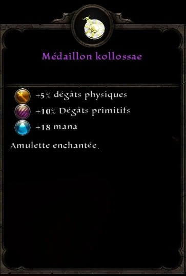Médaillon Kollossae | Les Royaumes d'Amalur: Reckoning | Fandom
