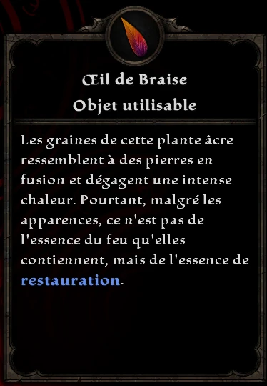 Œil de Braise | Les Royaumes d'Amalur: Reckoning | Fandom