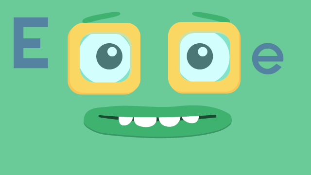 Alphablock E | Big block singsong Wiki | Fandom