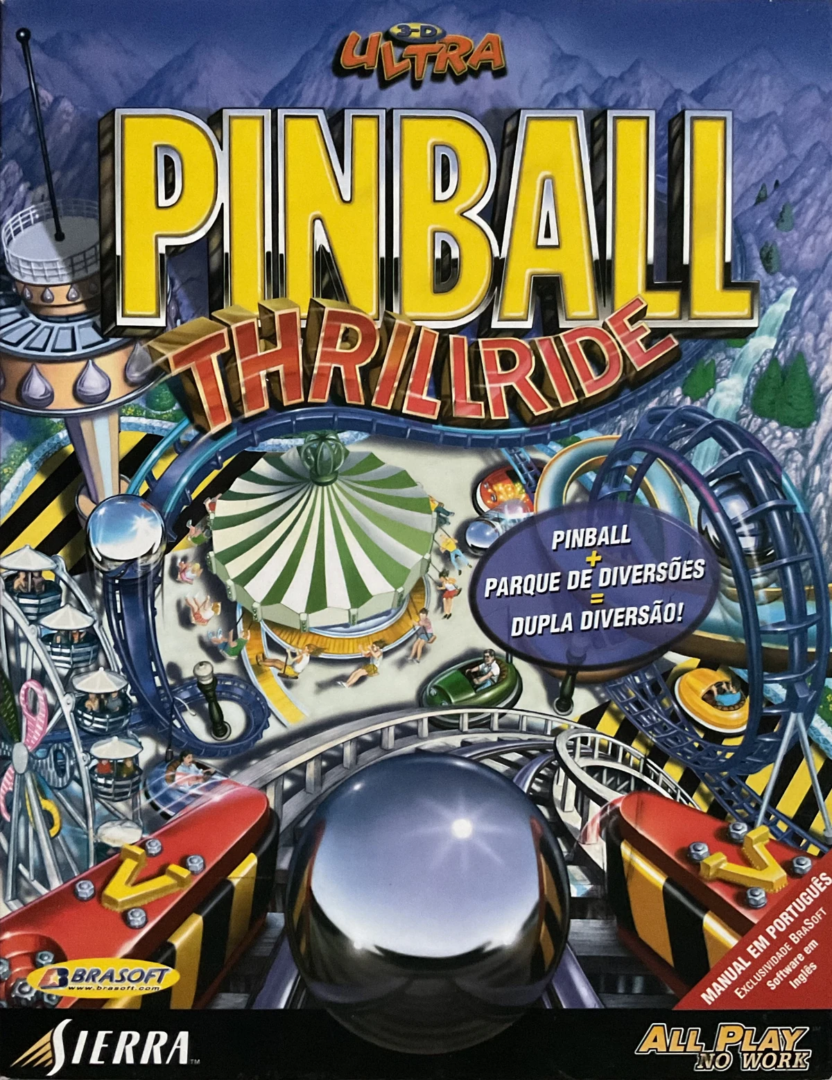 3-D Ultra Pinball: Thrillride | Big Box PC Games Brasil Wiki | Fandom
