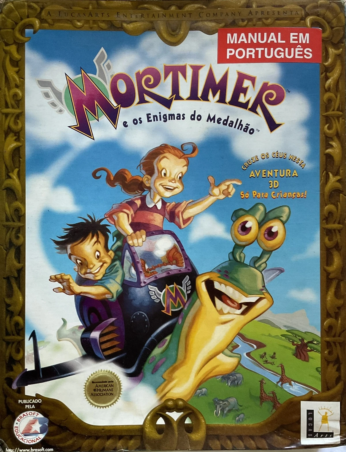 Mortimer e os Enigmas do Medalhão | Big Box PC Games Brasil Wiki | Fandom