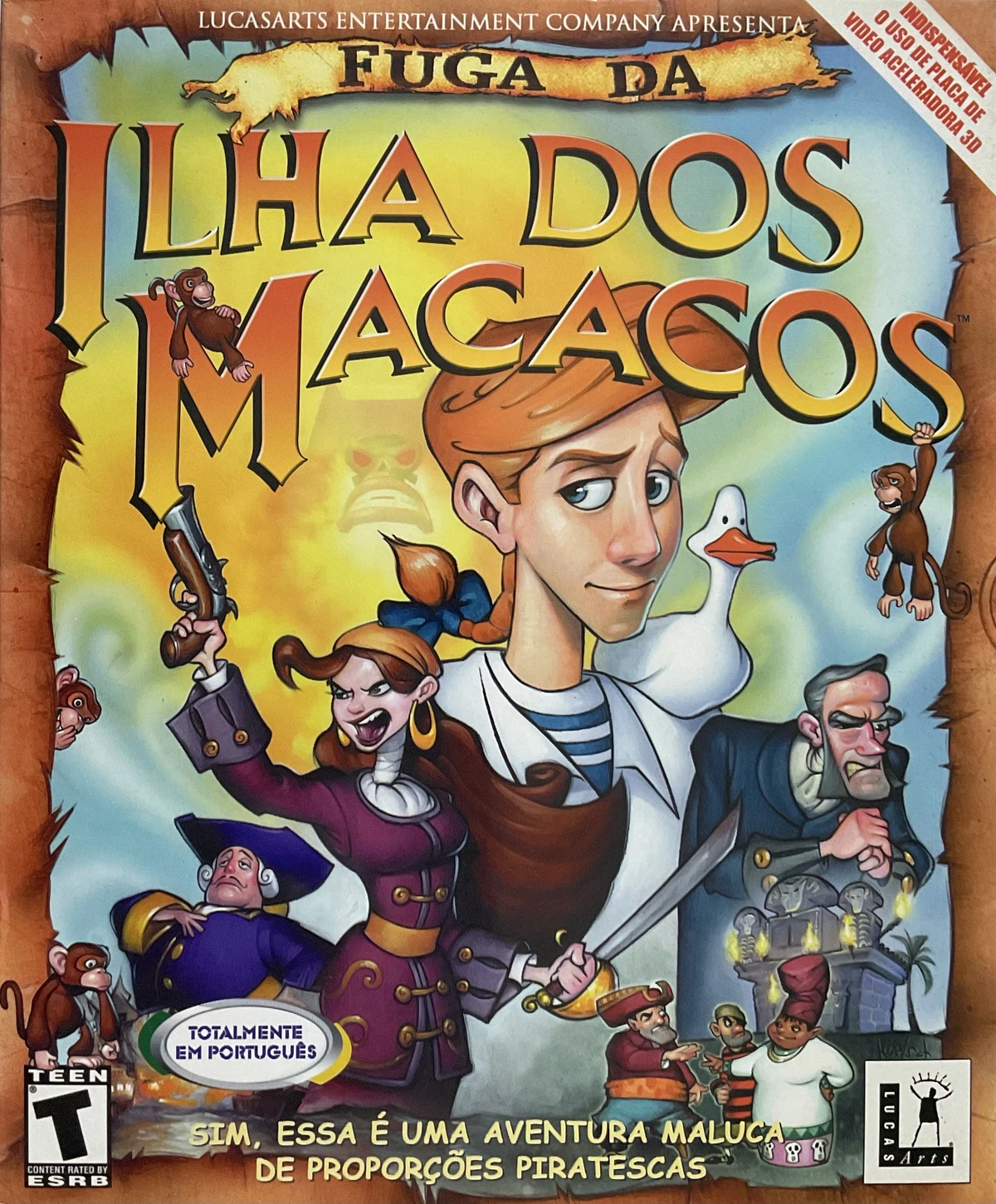 Fuga da Ilha dos Macacos | Big Box PC Games Brasil Wiki | Fandom