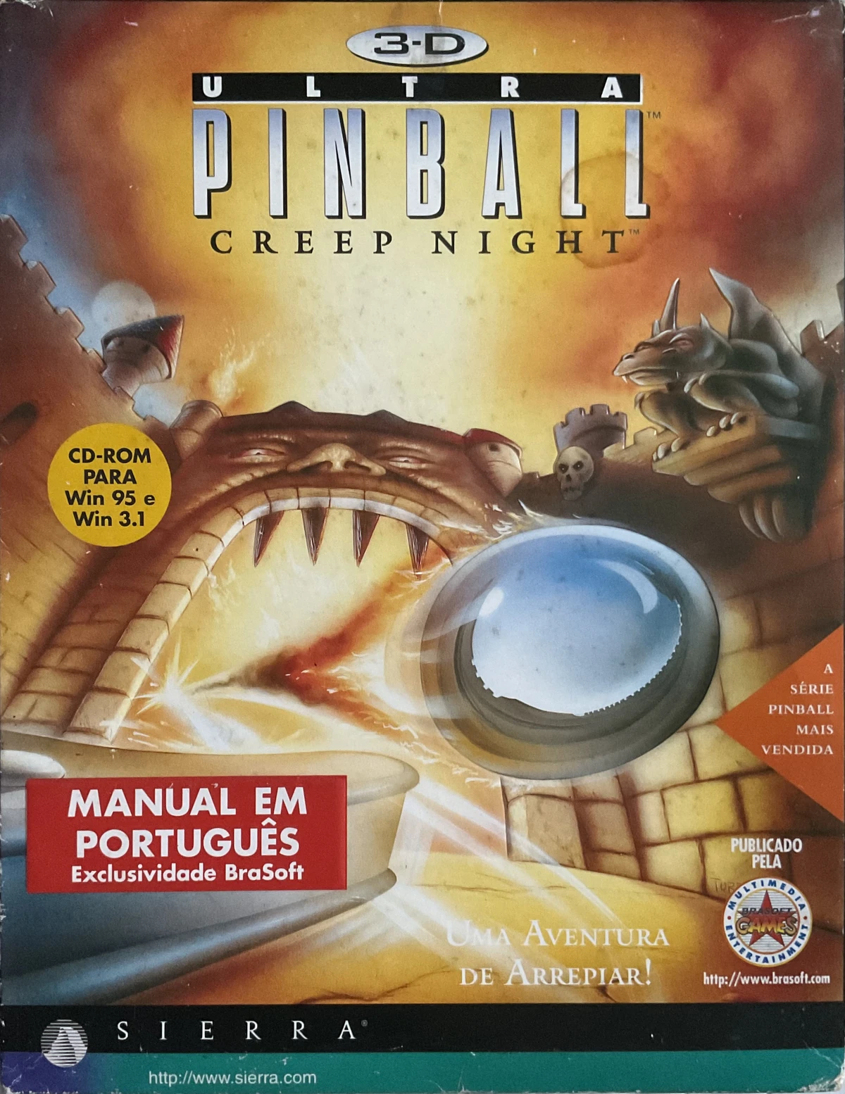 3-D Ultra Pinball: Creep Night | Big Box PC Games Brasil Wiki | Fandom