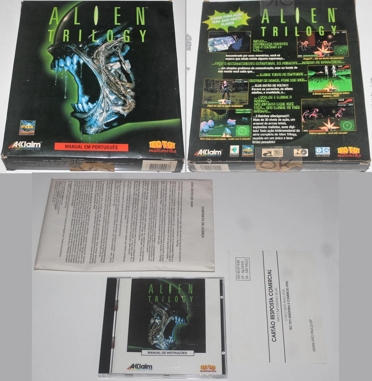 Alien Trilogy | Big Box PC Games Brasil Wiki | Fandom