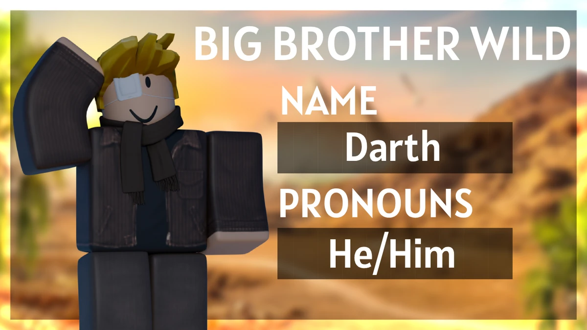 Darth | Big Brother Wild Wiki | Fandom