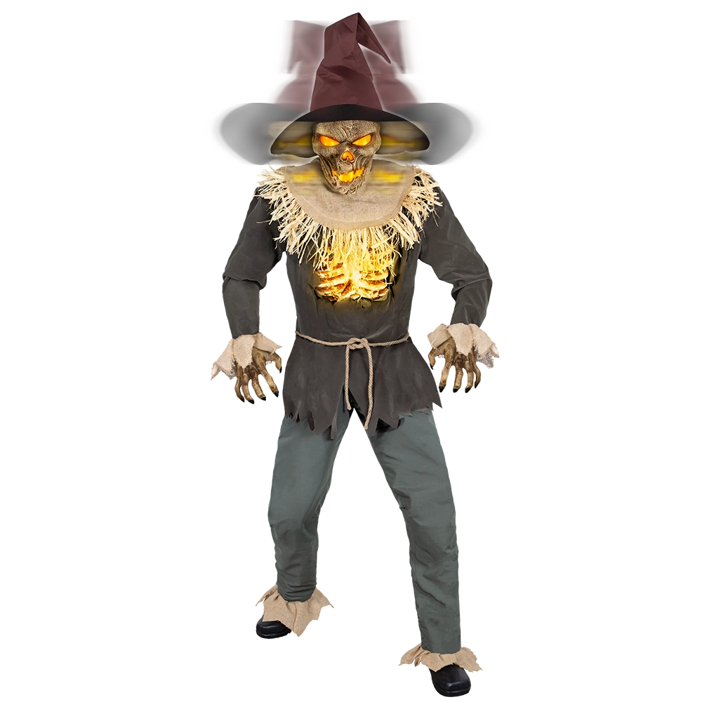 Animated LED Scarecrow | Big Lots Halloween Wiki | Fandom