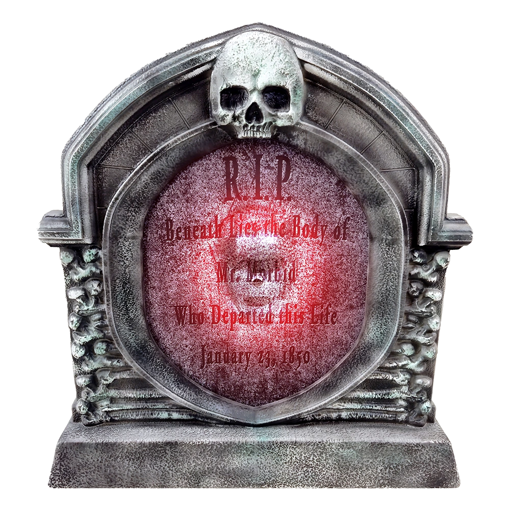 LED Animated Push-Out Skull Tombstone | Big Lots Halloween Wiki | Fandom
