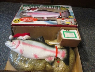 Travis Trout Christmas edition | Big mouth Billy Bass Wiki | Fandom
