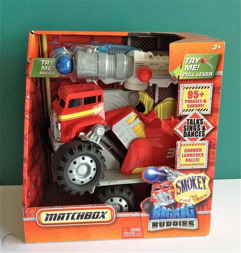 Smokey the Fire Truck | Big Rig Buddies Wiki | Fandom