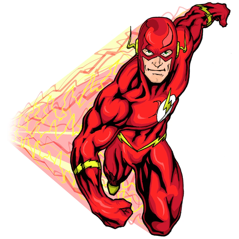 Flash Comic Book Character