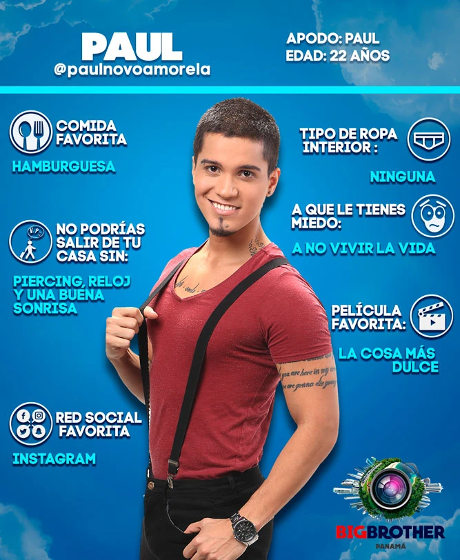 Paul Novoa | Big Brother Wiki | Fandom
