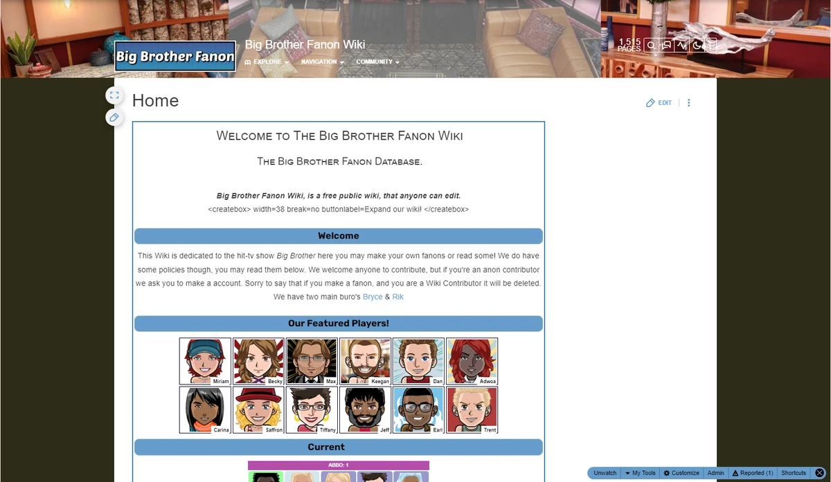 User blog:Yyaku/reflare | BigBrotherFanon Wiki | Fandom