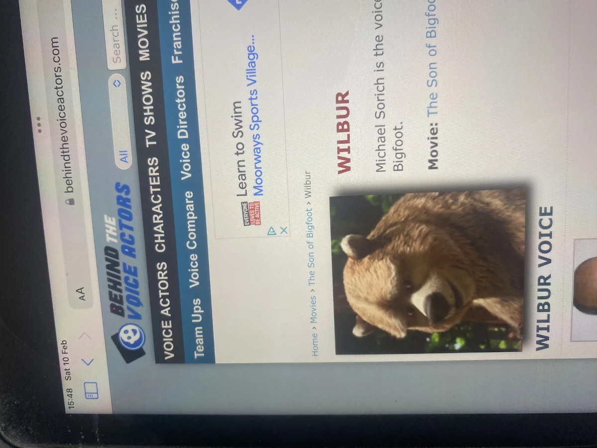 Wilbur Bear | Big Cat Wiki | Fandom