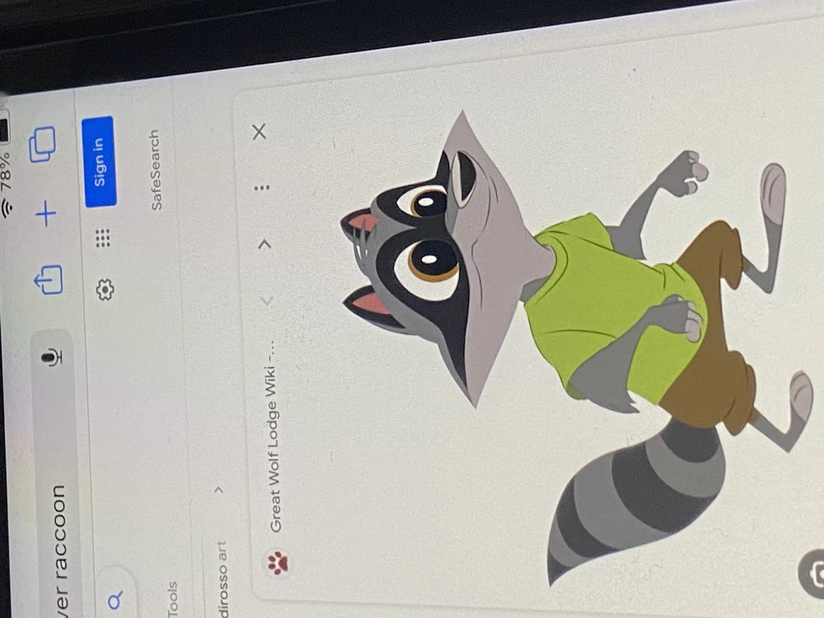 Oliver Raccoon | Big Cat Wiki | Fandom