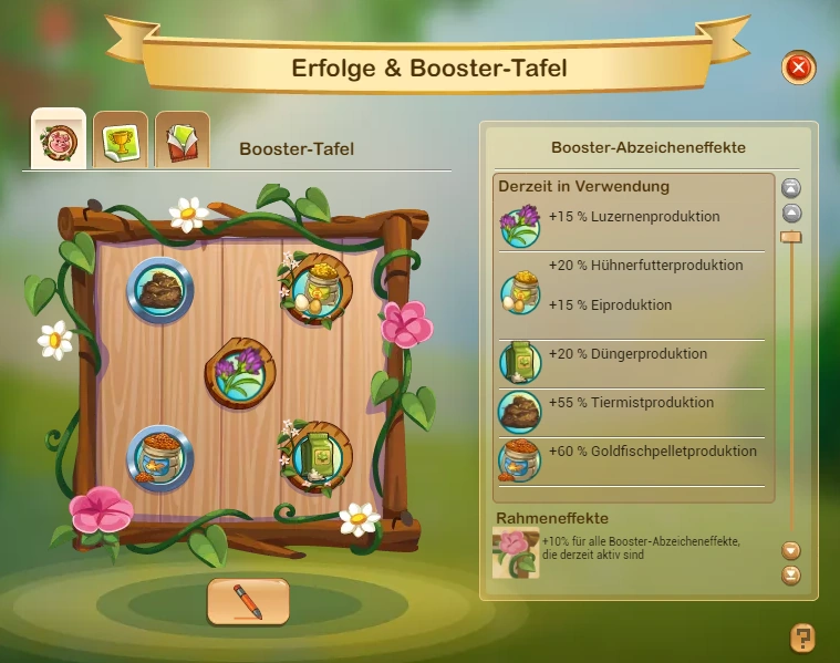 Booster-Abzeichen | Goodgame BigFarm Wiki | Fandom