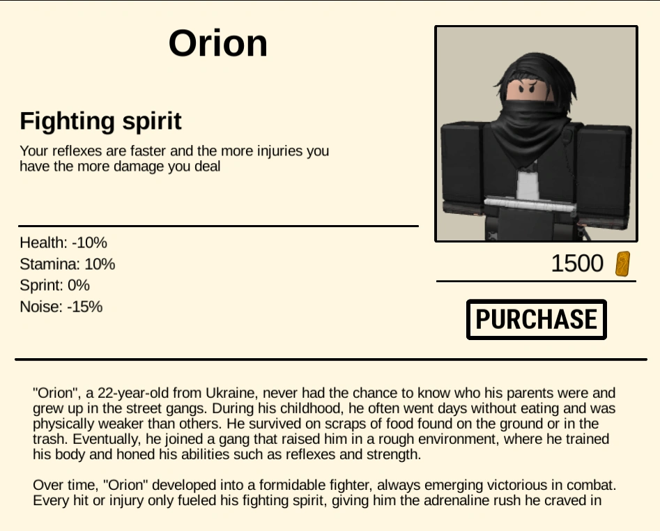 Orion | Bigfoot Roblox Wiki | Fandom