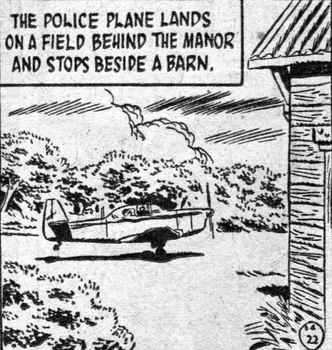 The Case of the Secret Aerofoil (Action Comics) | Biggles Wiki | Fandom