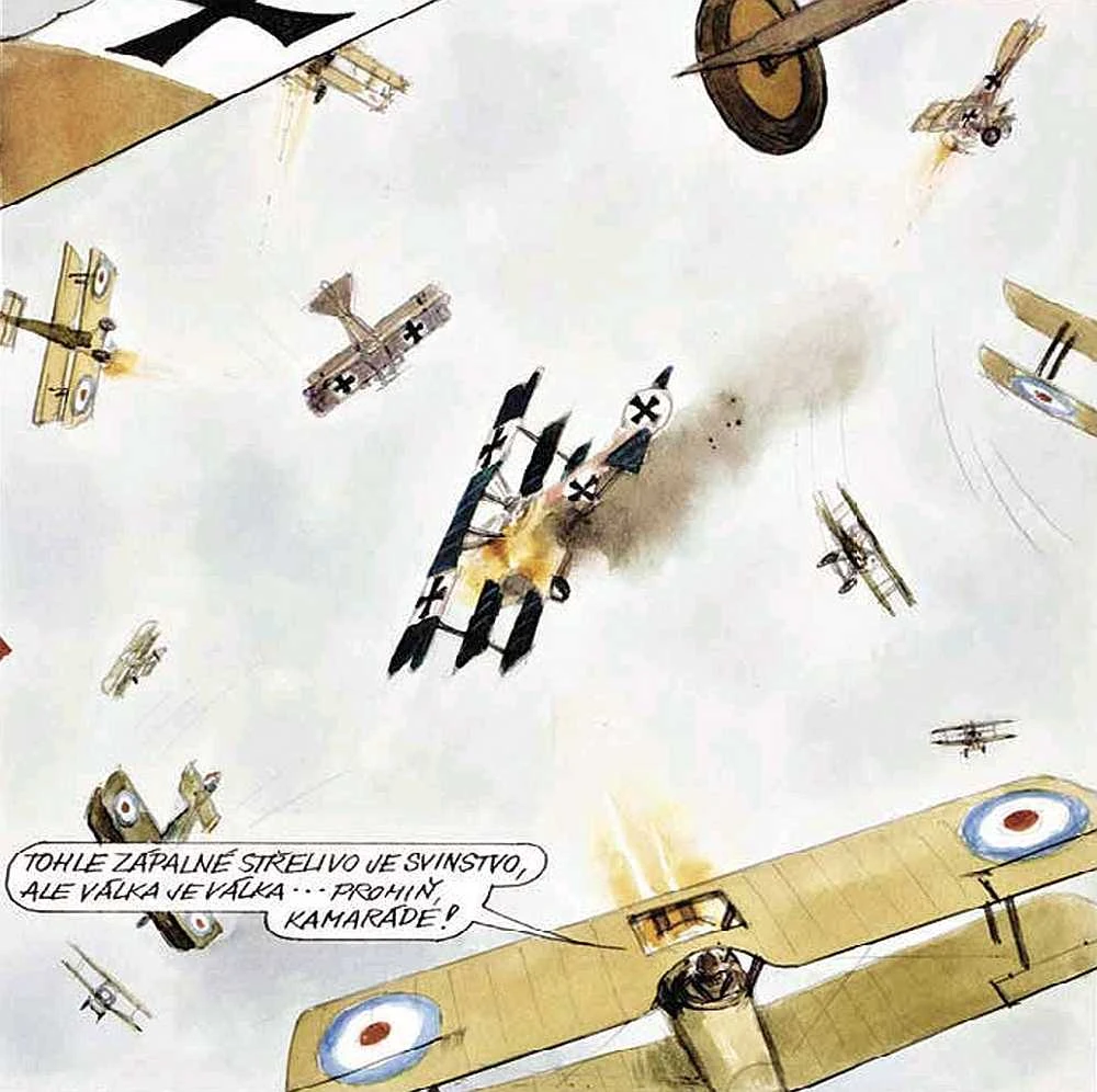 Biggles od velbloudích stíhaček (comic) | Biggles Wiki | Fandom