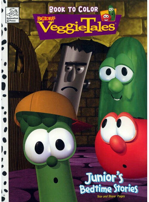 veggietales coloring book