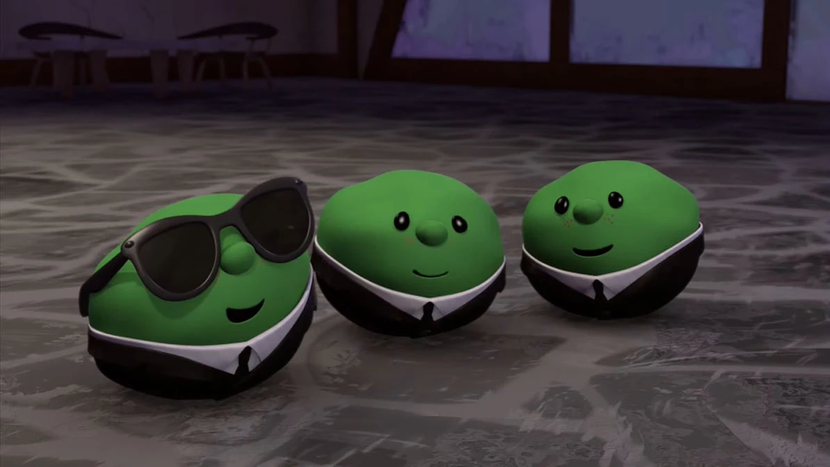 Veggietales The French Peas